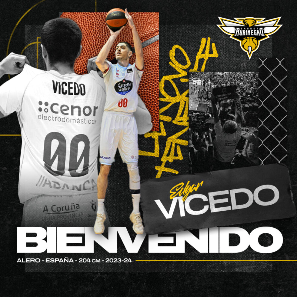 Edgar Vicedo se convierte en el segundo refuerzo aurinegro - Basket ...